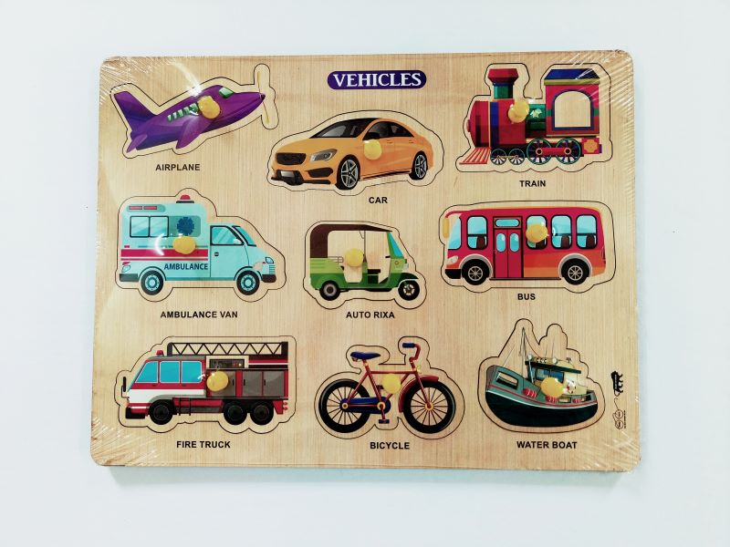 Ht/Vehicles Inset Tray Puzzle - Big – Vyvic Educational Needs