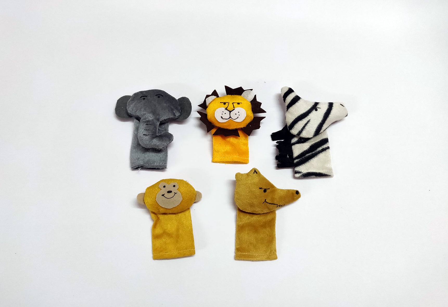 Finger Puppets Wild Animals Set - 1 – Vyvic Educational Needs