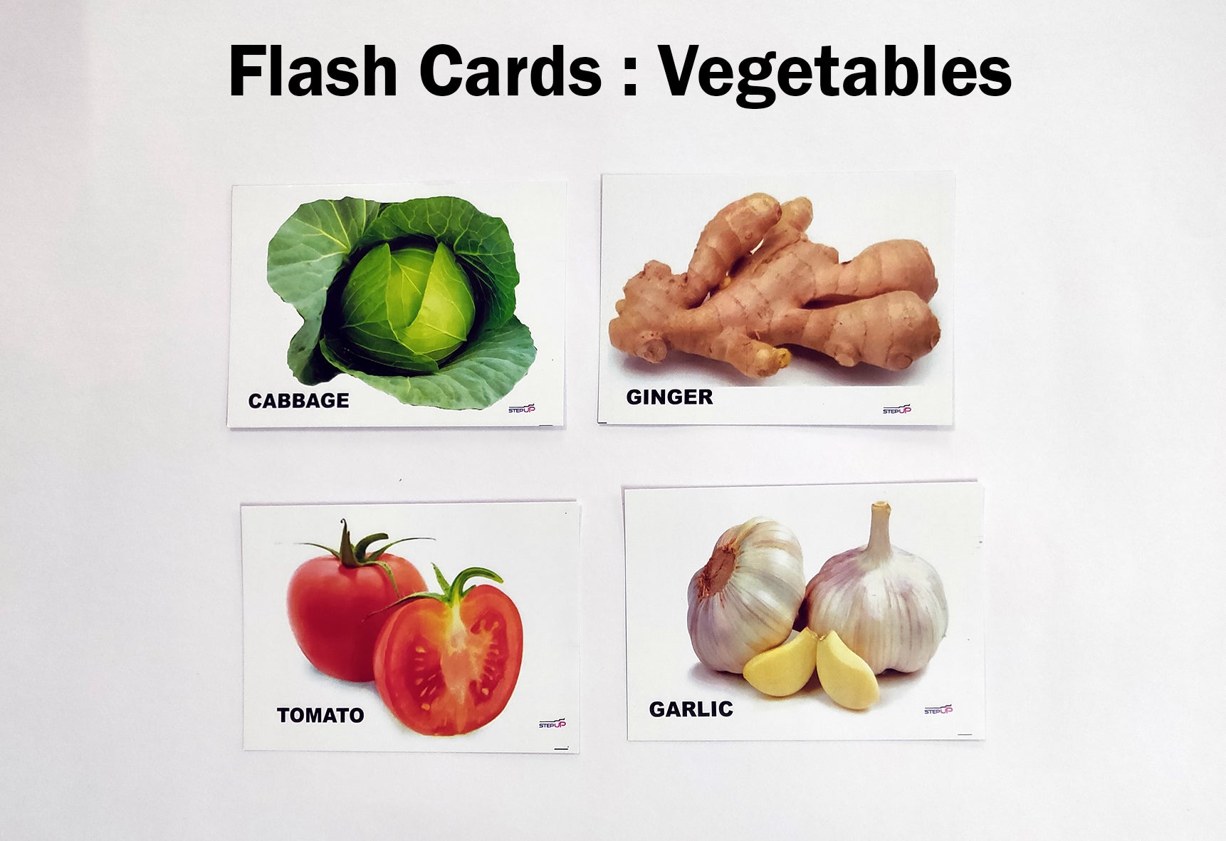 Su/Flash Cards Vegetables – Vyvic Educational Needs