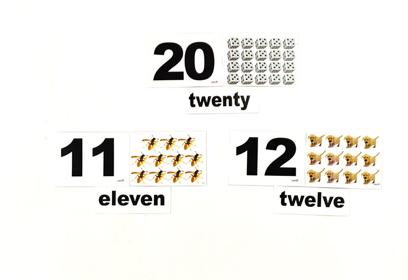 Numbers With Picture Matching Cards 11-20 – Vyvic Educational Needs