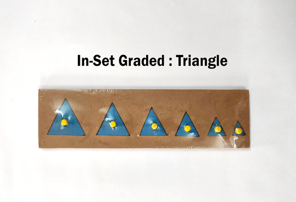 Graded Inset Board Triangles – Vyvic Educational Needs